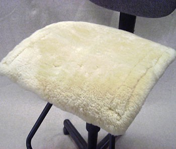 Sheepskin Office Chair Pad Sheepskin Cushion | Ultimate Sheepskin